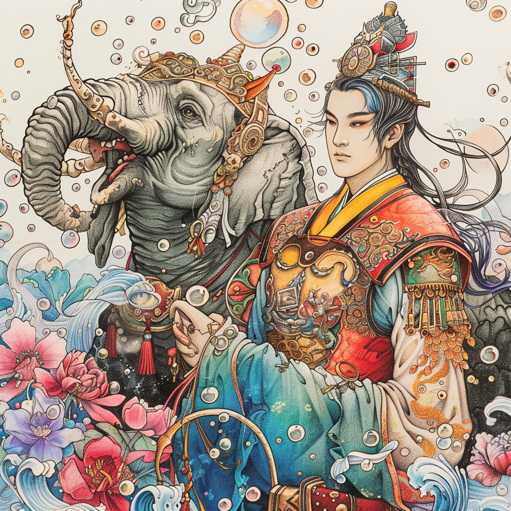 The Warrior Prince and the Sacred Elephant – Leah Arts